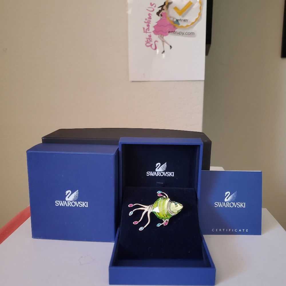 Swarovski Green Fish Paradise Collection - Gem